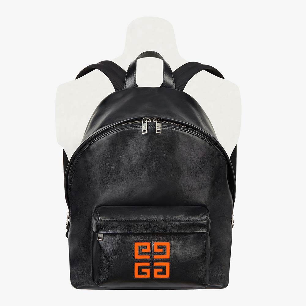 Givenchy Men 4G Backpack in Leather-Black