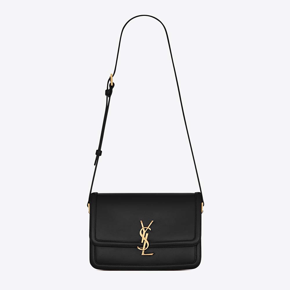 Saint Laurent YSL Women Solferino Medium Satchel in Box Saint Laurent ...