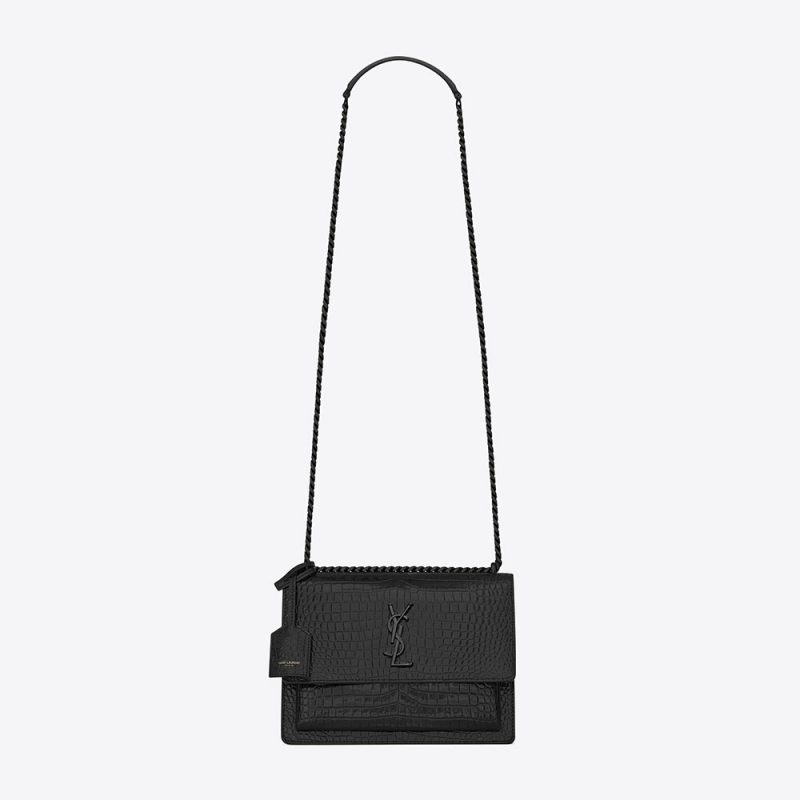 Saint Laurent YSL Women Solferino Medium Satchel in Box Saint Laurent ...