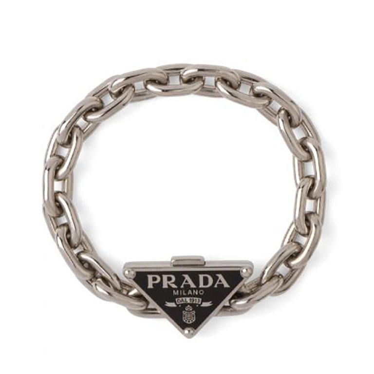 Prada Women Symbole Necklace 925 Sterling Silver