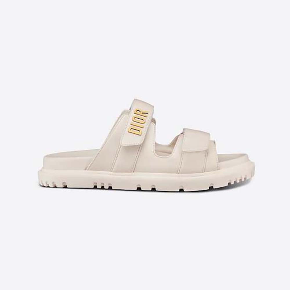 Dior Women DiorAct Slide White Lambskin