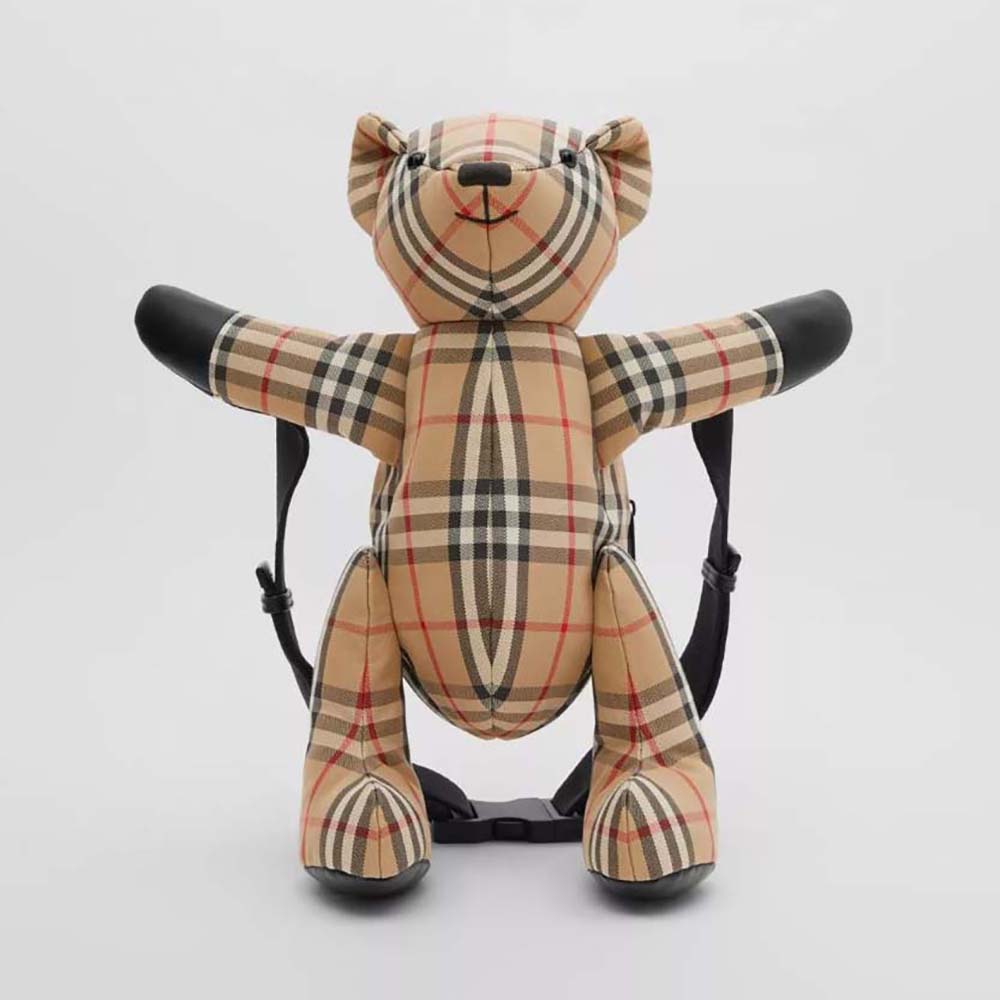 Burberry Women Vintage Check Cotton Backpack