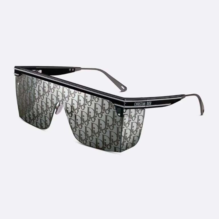 Dior Women DiorClub M1U Pink Dior Oblique Mask Sunglasses