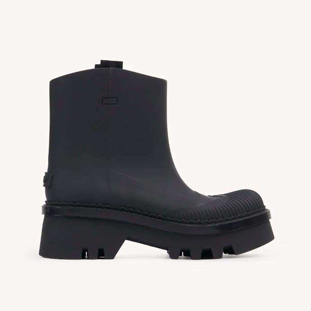 Chloe Women Raina Rain Boot-Black
