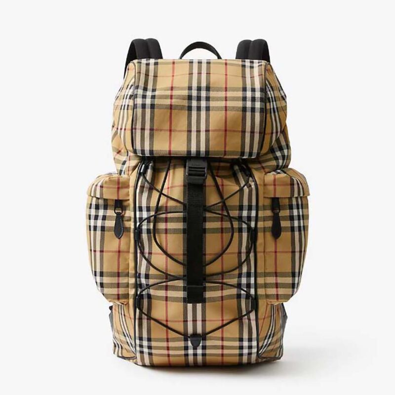 Burberry Unisex Murray Backpack-Black