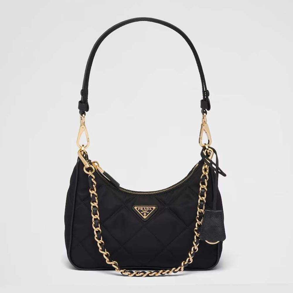 Prada Women Prada Re-Edition 1995 Chaîne Re-Nylon mini-bag-Black