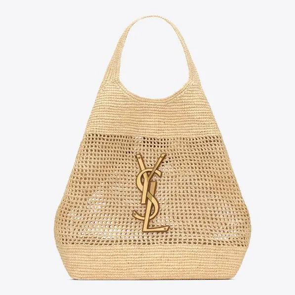 Saint Laurent YSL Women Icare in Raffia 772191GAAEK2063
