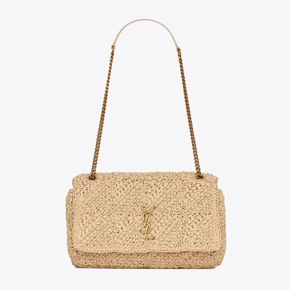 Saint Laurent YSL Women Jamie Medium in Raffia 515821GAAAT2087